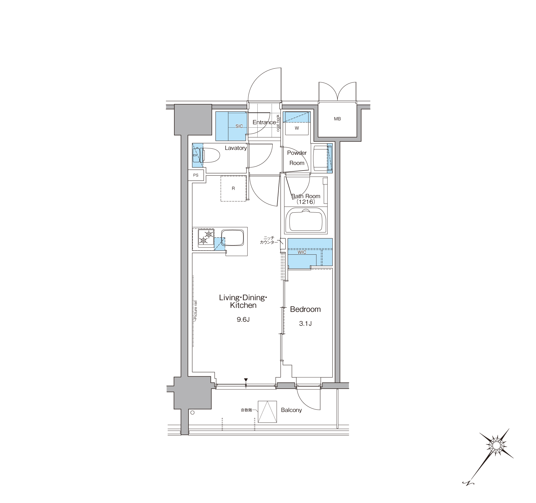 E' type | ルフォンプログレ西大井プレミア